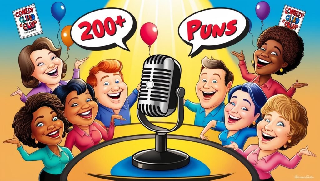 200+ Puns from Stand-Up Comedy - Lifto Mags